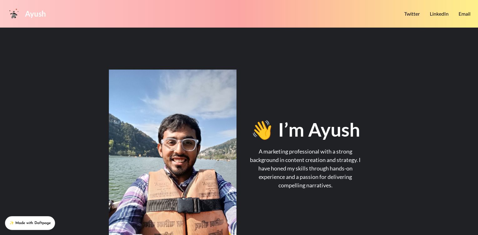 Ayush Agarwal
