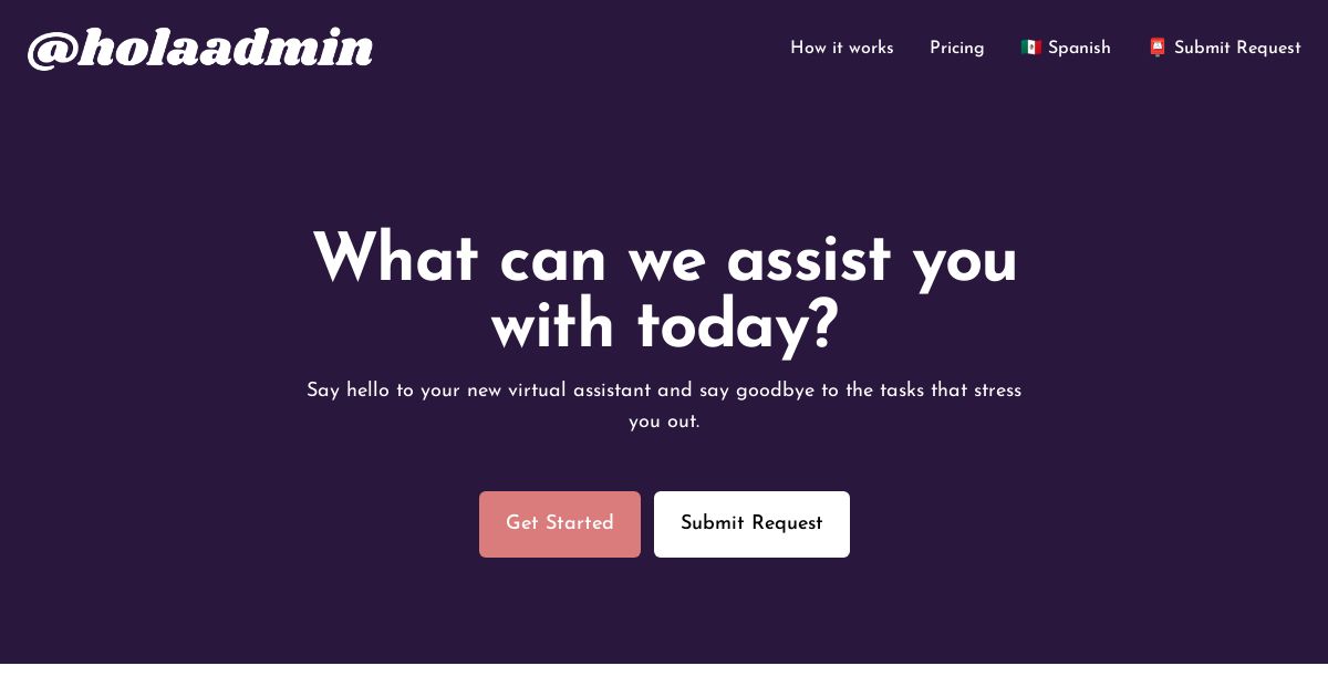 @HolaAdmin - Virtual Admin Services